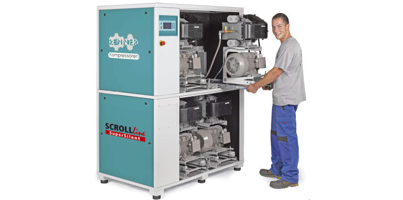 Oil-free scroll compressors are quiet, vibration-free and perfect for ...