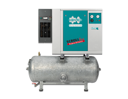 Silent compressors | Oil-free compressors | Quiet air-compressors ...